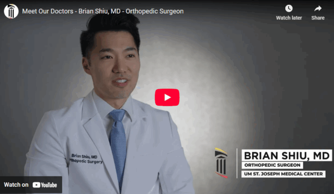 Baltimore Sports Medicine Physician: Brian Shiu, M.D. - Towson ...